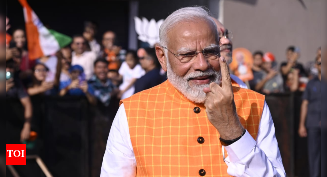 Lok Sabha polls 2024: PM Modi casts vote, asks people to vote in record numbers in 3rd phase ...