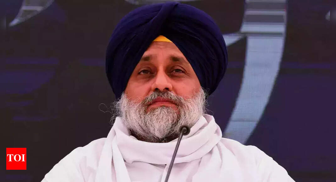 AAP forcing 150 builders to pay Rs 5 crore each: Sukhbir Singh Badal ...