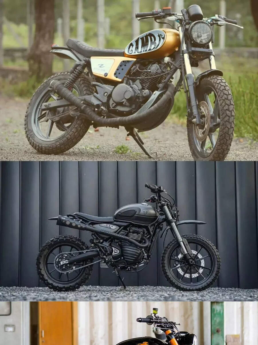 5 Bikes That Can Be Modified Into Cool Scramblers, TVS Ronin, Yamaha ...