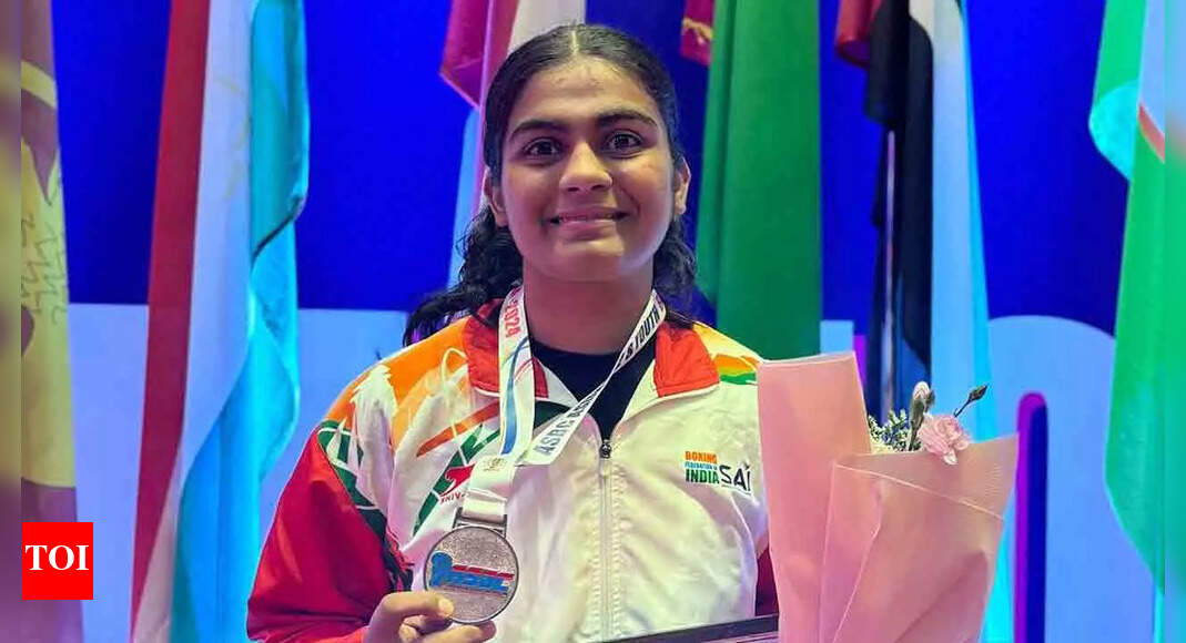 Nagpur's Alfiya Khan Pathan bags silver in Asian U-22 Boxing ...