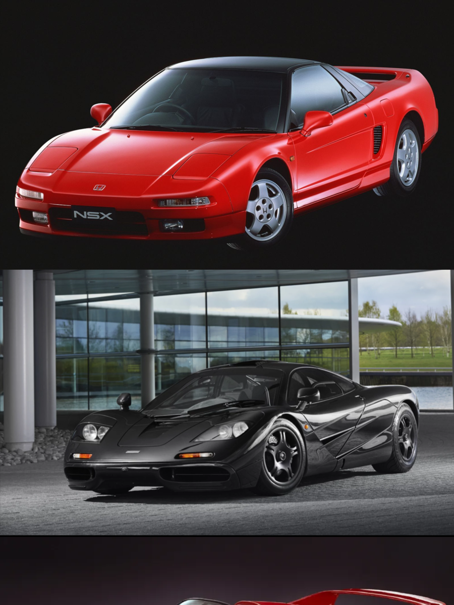 5 Most Significant Supercars From The 90's, McLaren F1, Honda NSX ...
