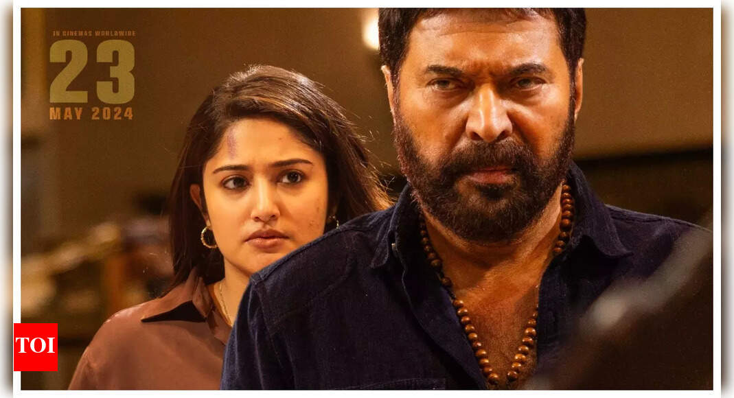 Mammootty unveils action-packed new poster for 'Turbo' | - Times of India