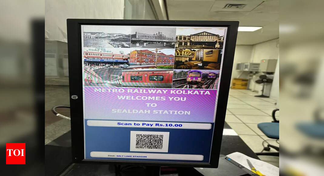 Kolkata metro plans to roll out UPI-based ticketing system - Times of India