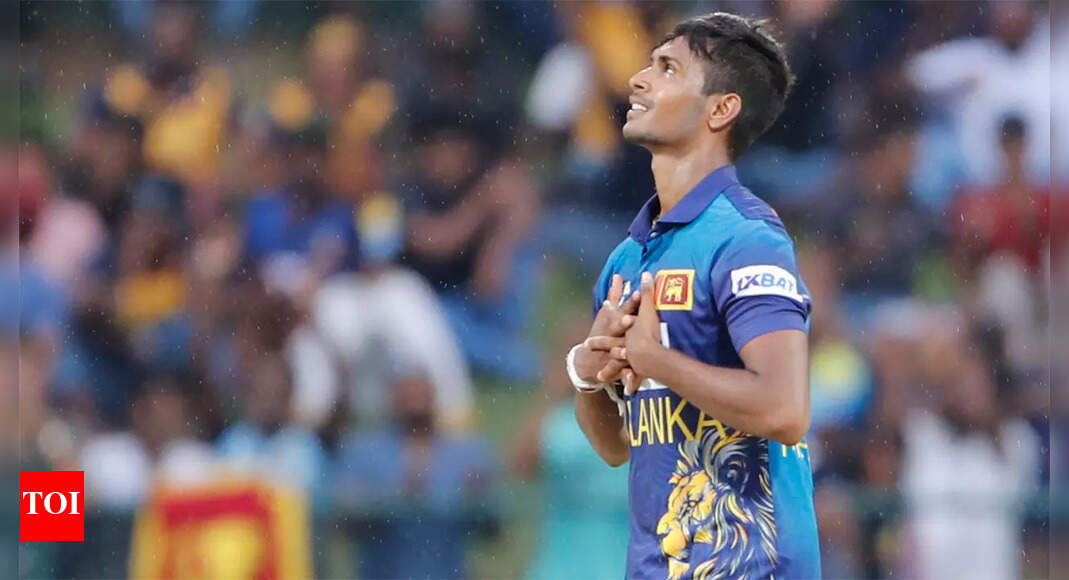 Recuperating Matheesha Pathirana named in SL T20 World Cup squad ...