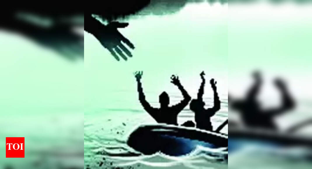 Drown: 3 friends drown in dam, 2 rescued | Bhopal News - Times of India
