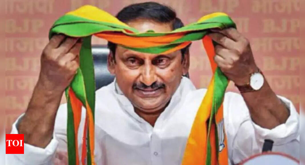 Andhra Pradesh’s last Congress CM back from ‘exile’, rides on saffron ...