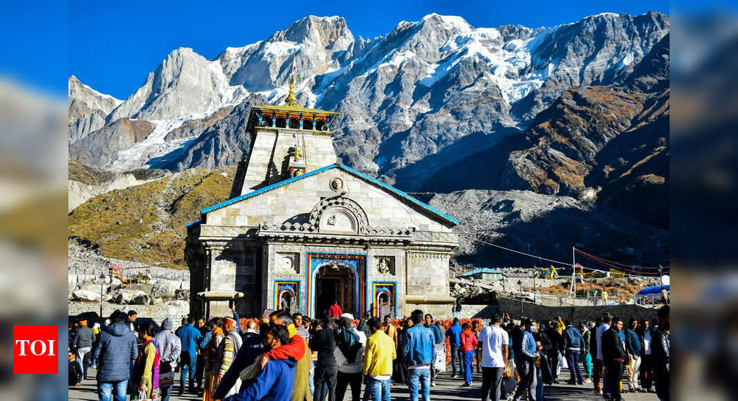 Kedarnath Dham: Holy shrine doors of Kedarnath temple opened today ...