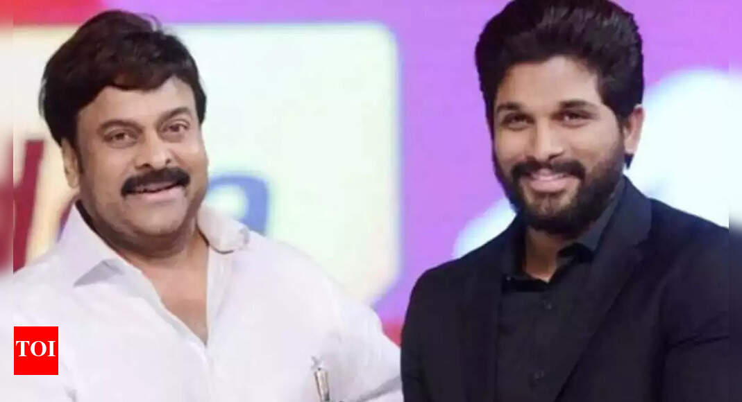 Allu Arjun pens a heartfelt note for Chiranjeevi as the veteran actor ...