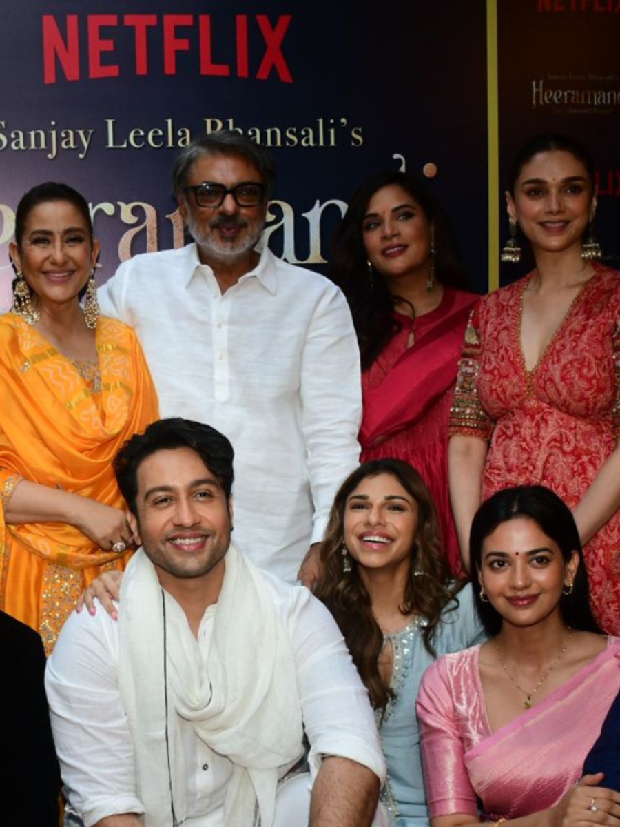 Cast Brings Heeramandi-Core To Mumbai Streets With Ethnic Looks For ...