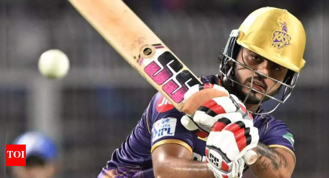 'I couldn't sleep the whole night yesterday,' discloses KKR star Nitish ...