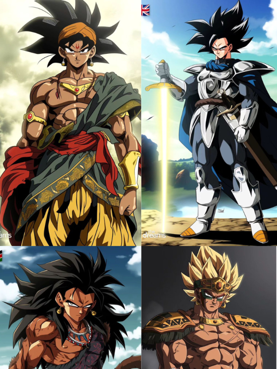 AI Crafts Dragon Ball Fighters for Every Nation: India, Brazil, Spain ...