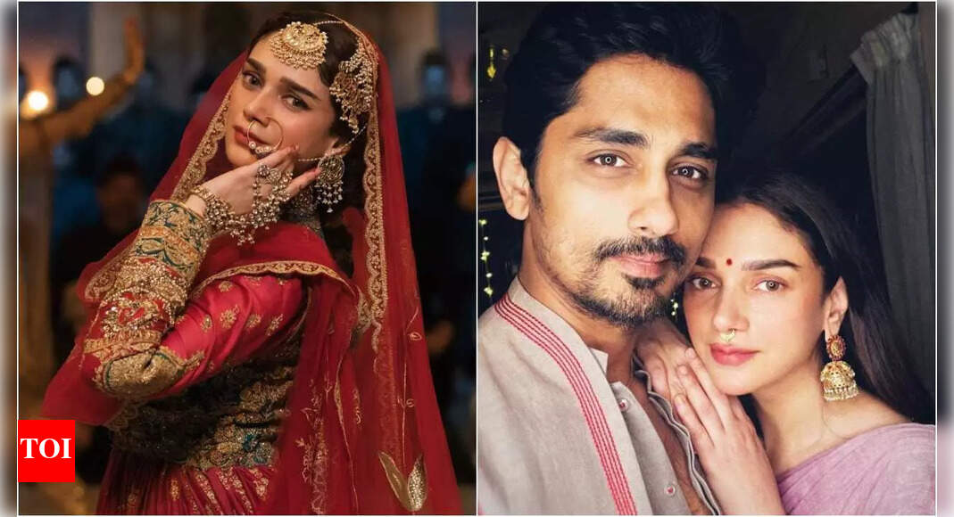 Aditi Rao Hydari reveals Siddharth was moved to tears by her ...