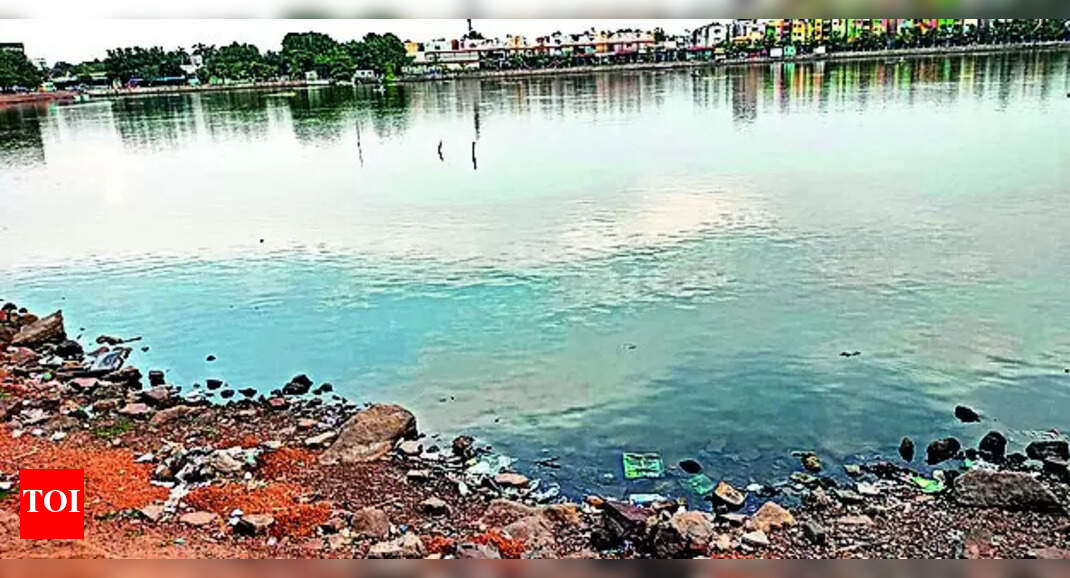 Raipur: Raipur’s famed Telibandha lake in peril as PPP model fails to ...