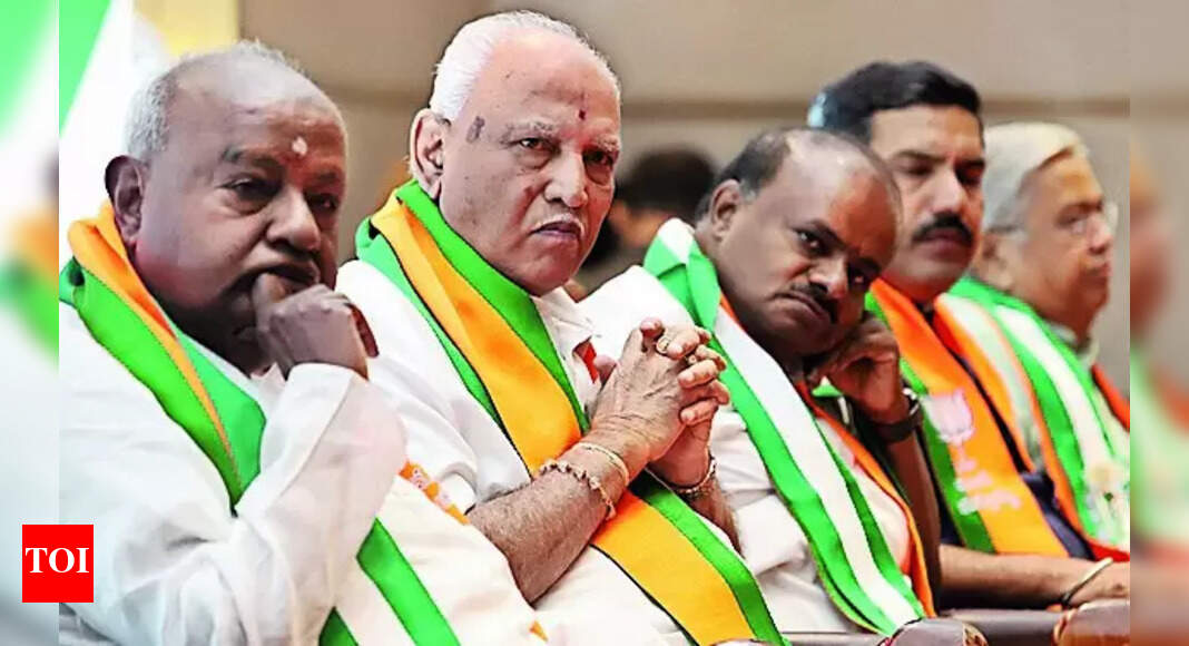 Council polls bring rift in BJP-JD(S) alliance to the fore once again | Bengaluru News - Times ...