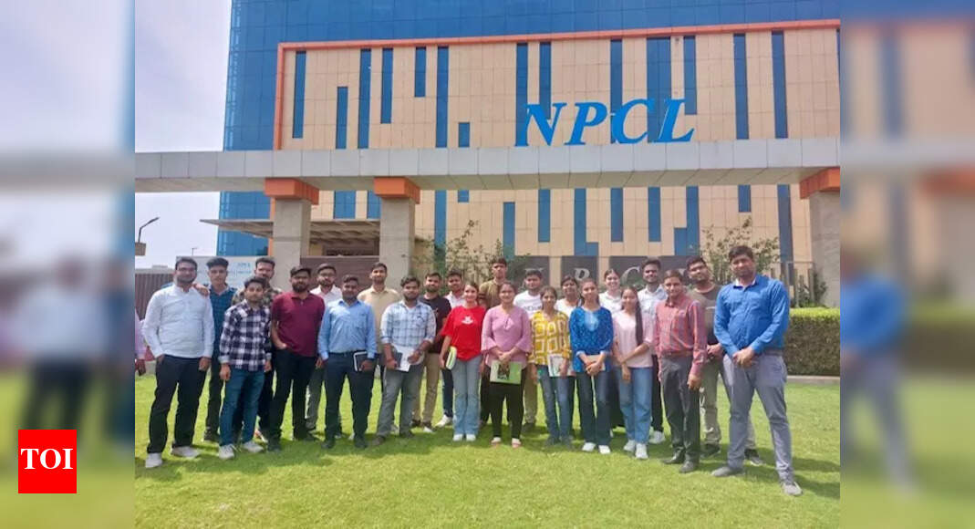 NPCL provides skill training to GBU students on power distribution ...