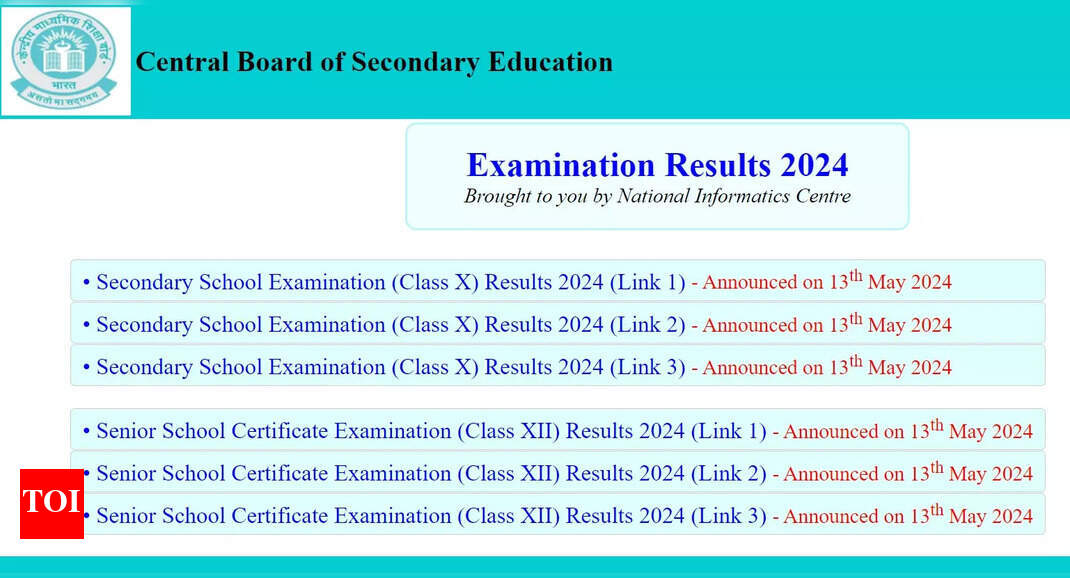 CBSE Board Results 2024 Highlights: CBSE Class 12 records 87.98% pass ...