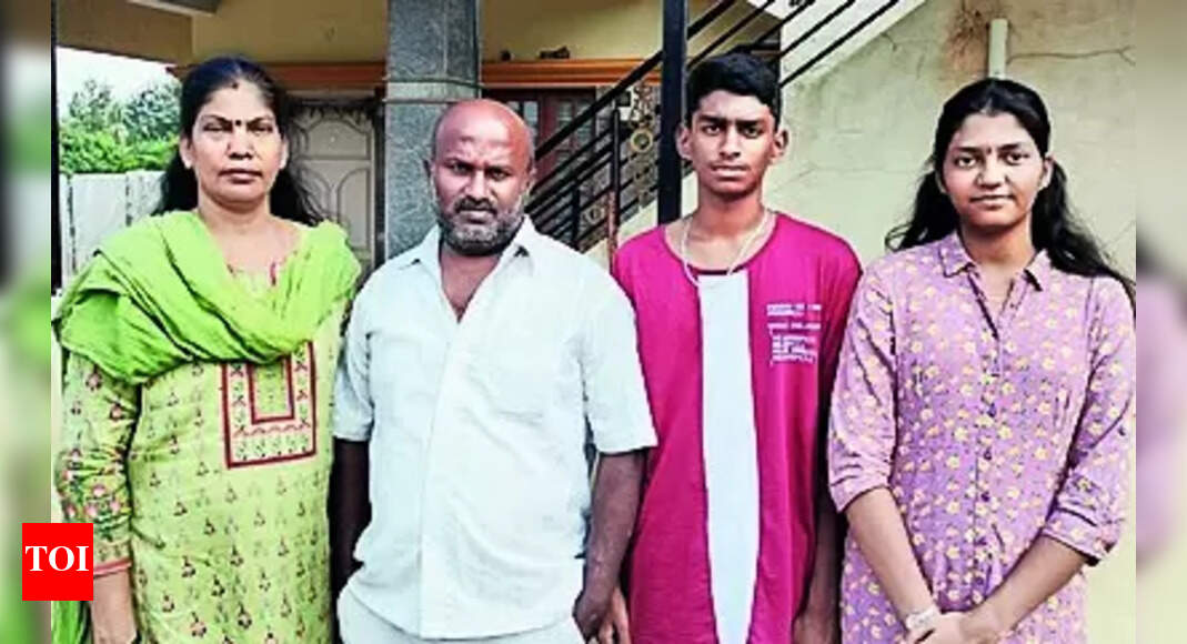 Monica M: Tanker driver’s daughter clocks 98.8% | Bengaluru News ...