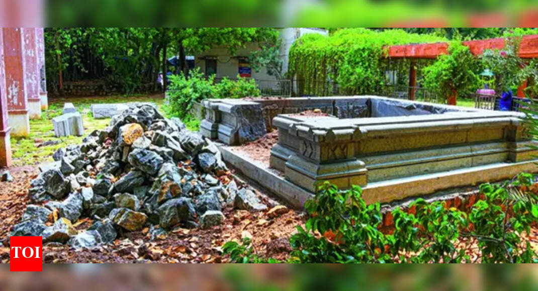 Elephant Avvai: Memorial work for elephant Avvai begins | Madurai News ...