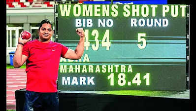 Shot Put: Abha Khatua shatters national record in women's shot put at ...