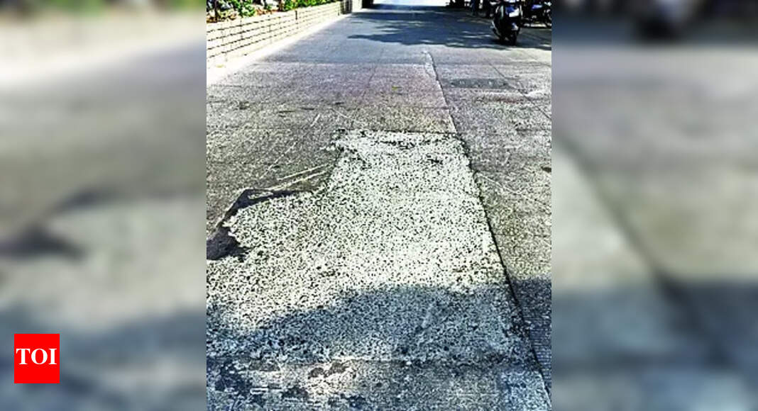 White-Topping Road Project: Dig-athon Continues in Gurukul: AMC's White ...