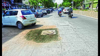 White-Topping Road Project: Dig-athon Continues in Gurukul: AMC's White ...