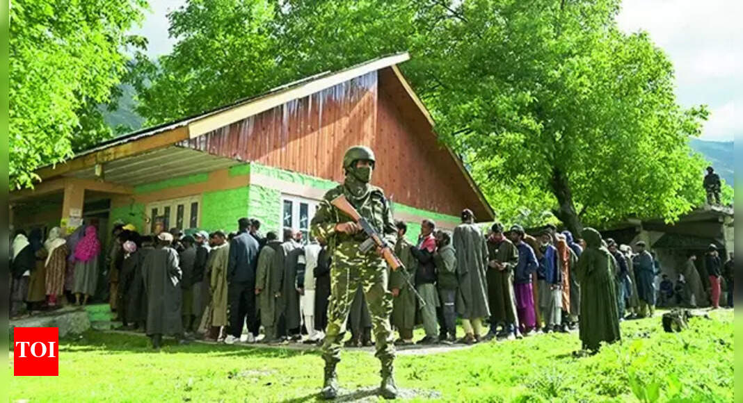 In first Lok Sabha poll after 370 repeal, Srinagar voting sees 26-yr ...