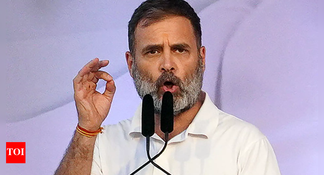 UP: Hearing in 2018 defamation case against Rahul Gandhi on May 27 | India News - Times of India