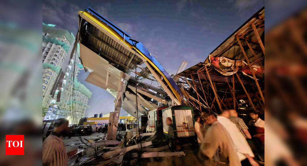 Mumbai billboard collapse: Wind speed at Ghatkopar hoarding crash site was 96kmph, says IMD ...