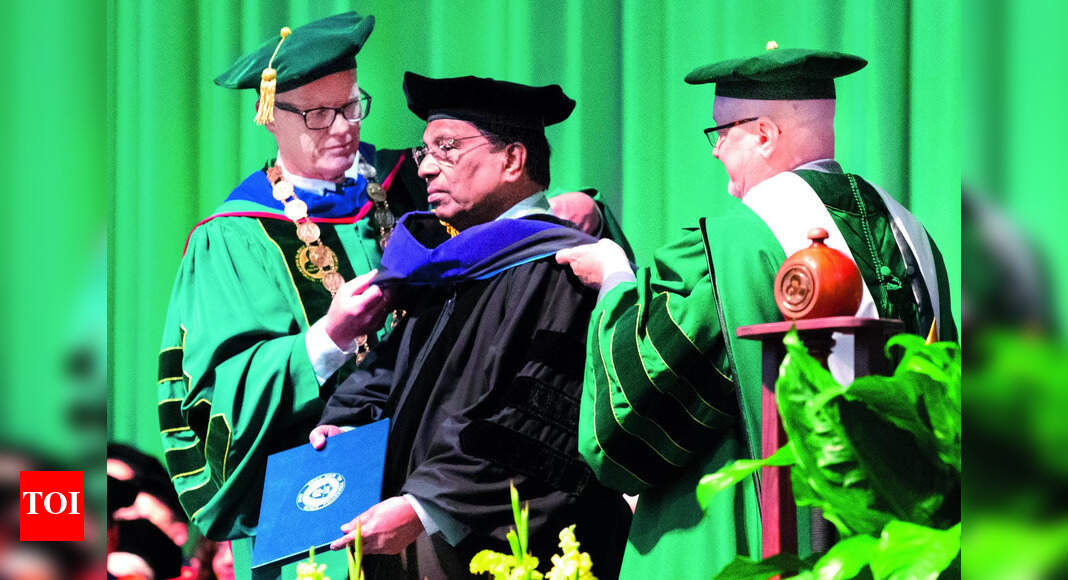 VIT Chancellor: VIT chancellor receives honorary doctorate | Chennai ...