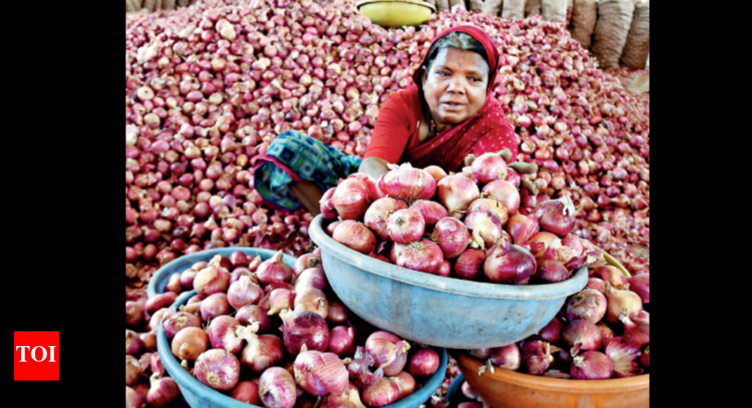 Onion export ban withdrawal too late: Lasalgaon farmers & traders | Nashik News - Times of India