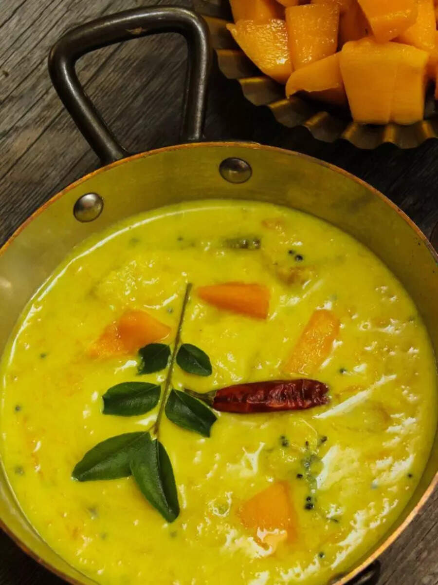 Mambazha Pulissery Recipe, A Kerala Summer Special Ripe Mango Curry ...
