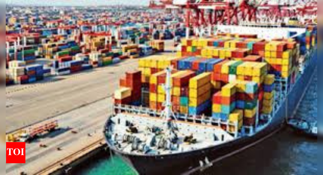 India's exports marginally up at $34.99 billion in April - Times of India