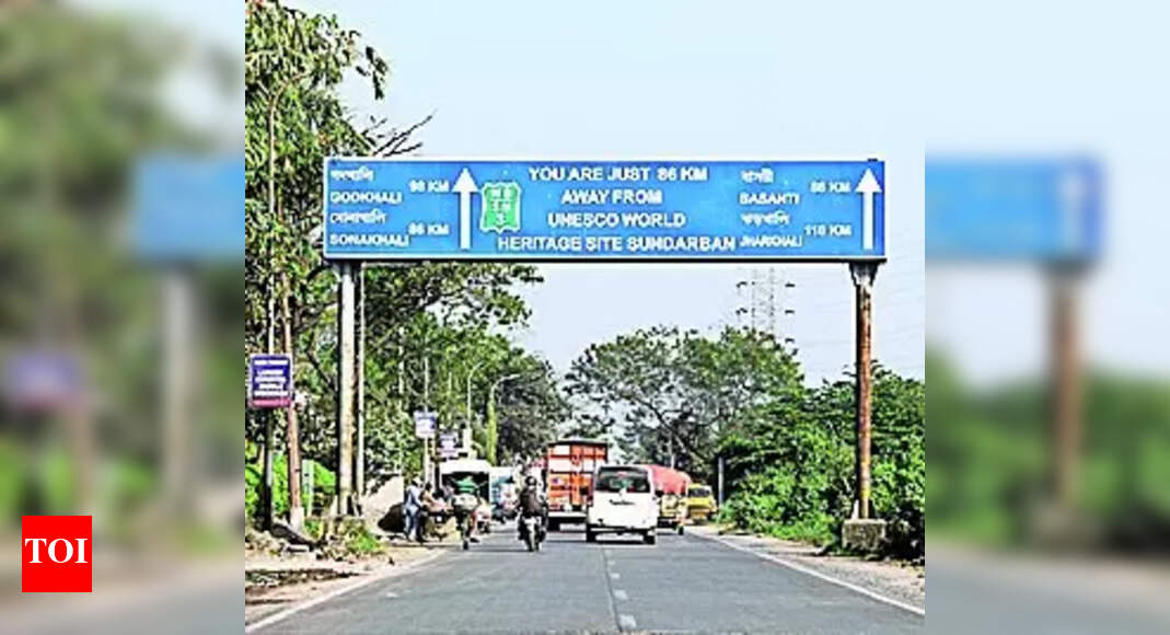 Basanti Highway: Basanti Highway stretch to be widened by 12m | Kolkata ...