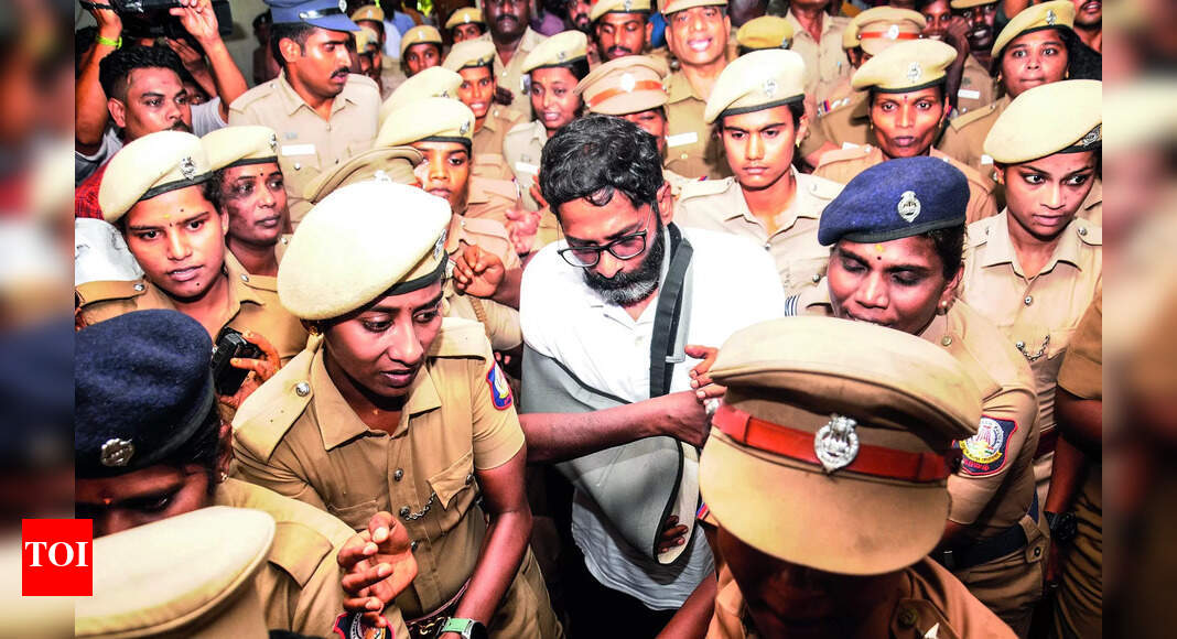 YouTuber: Trichy court to decide on YouTuber’s custody today | Chennai ...