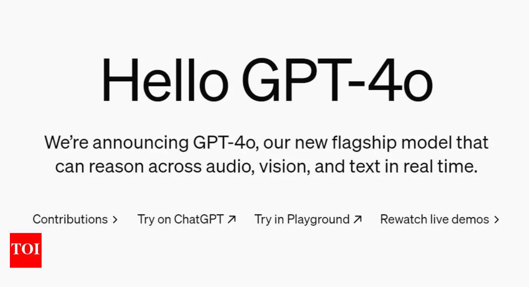 OpenAI GPT-4o: How to access GPT-4o voice mode; insights from Sam ...