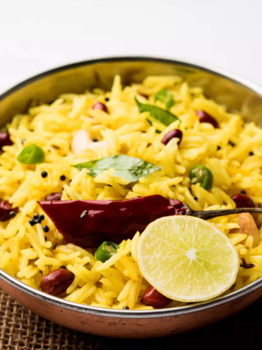 South Indian Lemon Rice Recipe: How to make South Indian Lemon Rice at ...