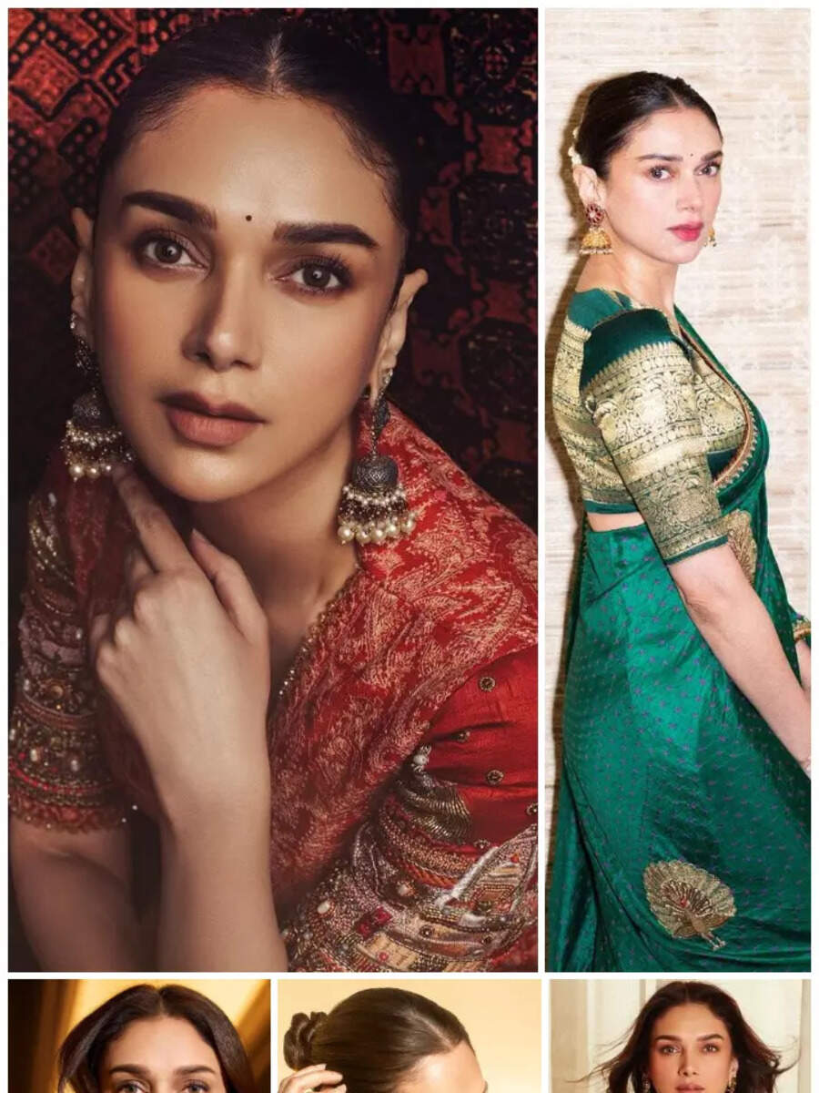 Aditi Rao Hydari serves regal looks in traditional outfits | Times of India