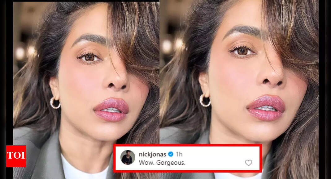 Priyanka Chopra's latest selfie makes hubby Nick Jonas go 'wow ...
