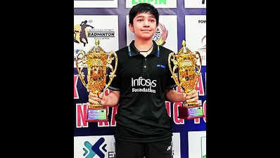 Tanvi Patri: Tanvi Patri Wins U-15 & U-17 Girls Singles Titles at All ...