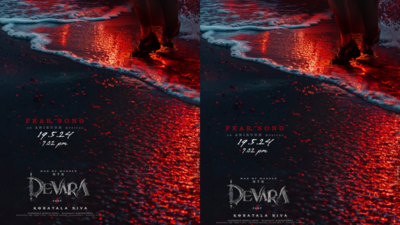 Jr NTR's 'Devara: Part 1' makers announce release time for 'Fear Song ...