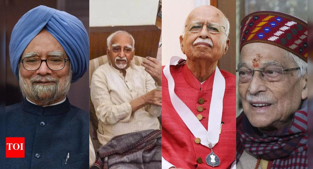 Lok Sabha elections: Manmohan Singh, LK Advani, Hamid Ansari, MM Joshi ...