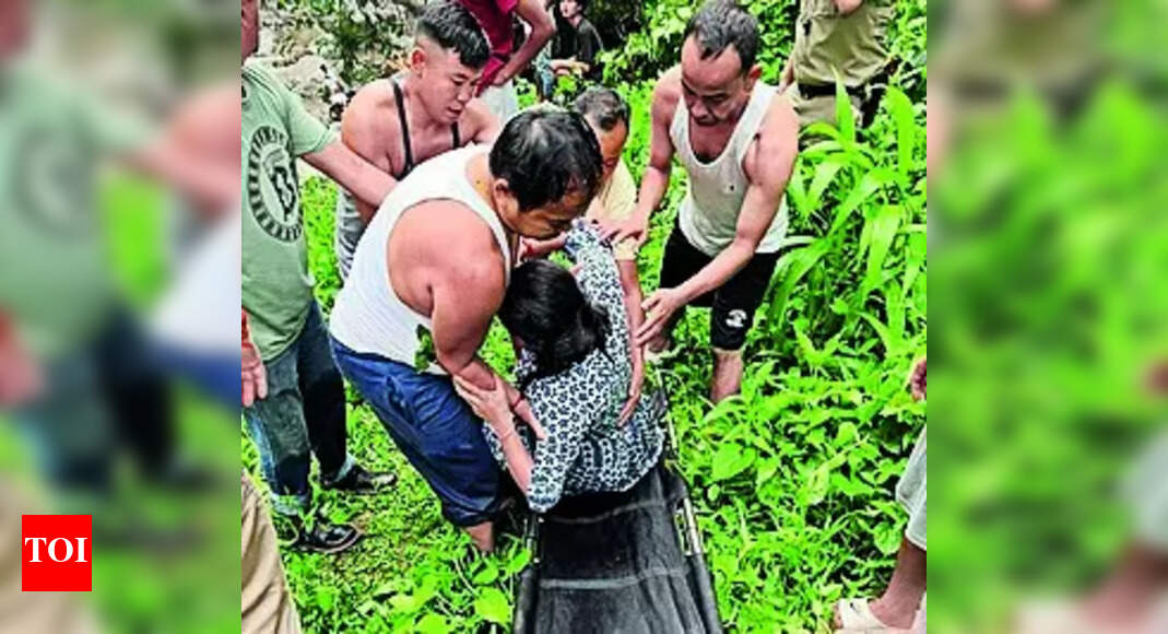 Sikkim Accident: Tourist and Driver Killed, 4 Injured as Vehicle Falls ...