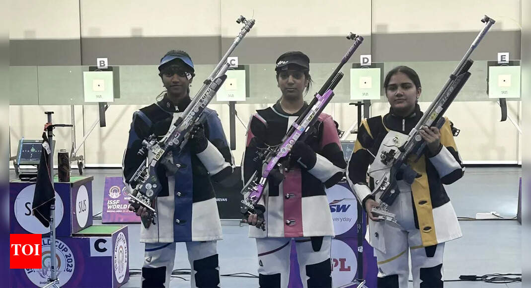 Olympic Shooting Trials: Quota-holder Tilottama Sen, Nancy in tears ...