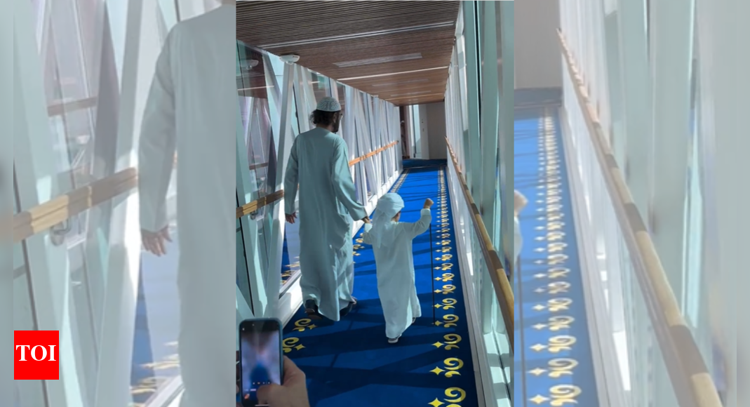 Dubai ruler's instagram video bonding with 3-year-old grandson goes ...