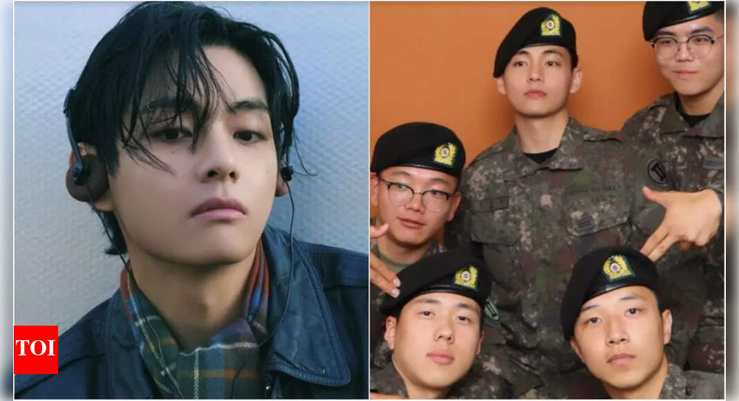 BTS' V delights fans with military life update after month-long break ...