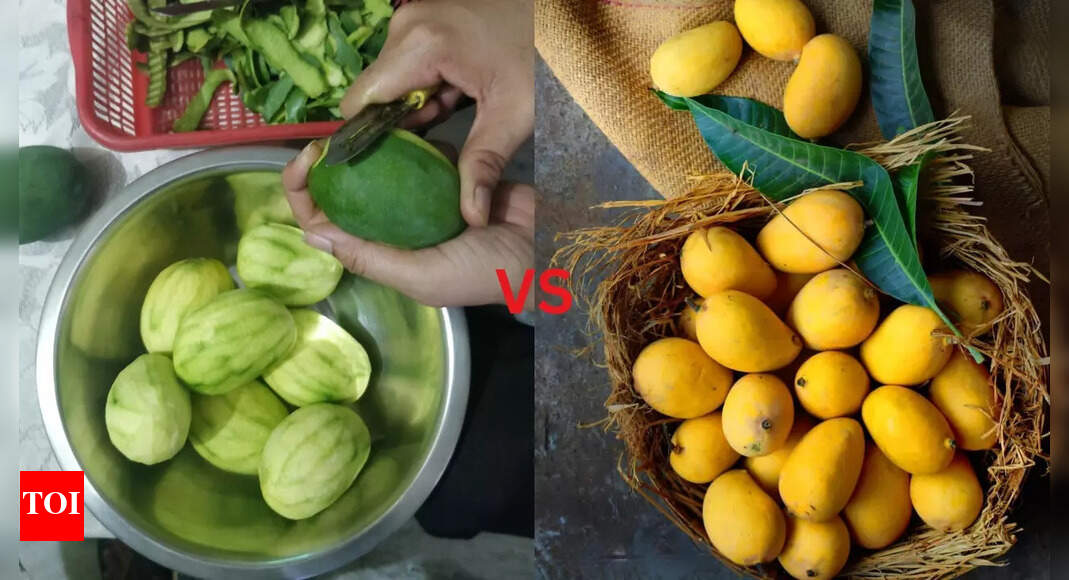 Raw vs ripe mango: Which one is best for health? | - Times of India