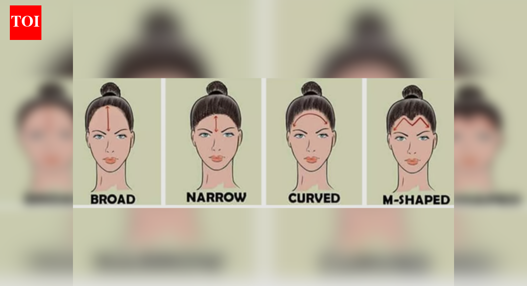 Personality test: Understand the shape of your forehead related to your ...