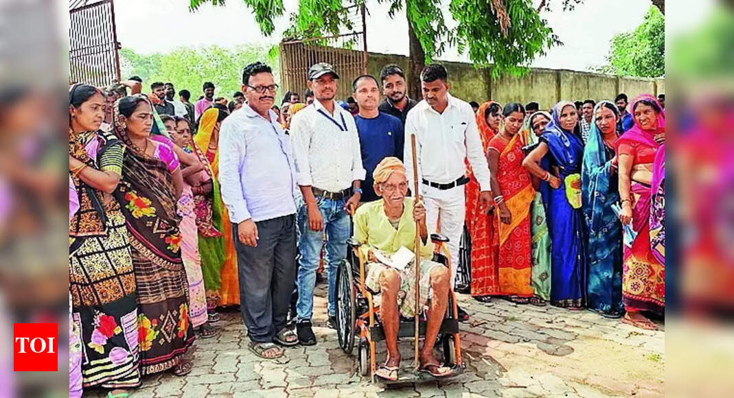 Gandey Assembly Bypoll: 68% turnout recorded in Gandey assembly bypoll ... Gandey Assembly Bypoll: 68% turnout recorded in Gandey assembly bypoll ...