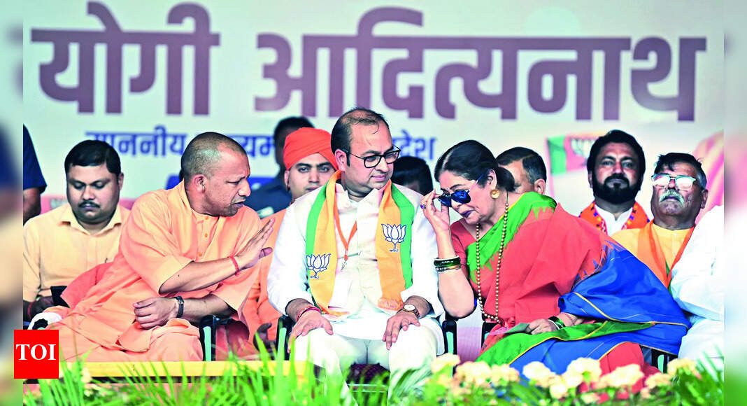 Yogi Adityanath: Yogi raises religious pitch to woo voters | Chandigarh News - Times of India