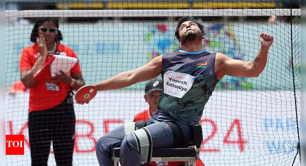 Yogesh Kathuniya focused on peaking at Paris Paralympics | More sports ...